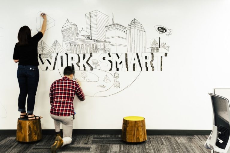 Writable Walls In Office Interior Design - Kanika Design